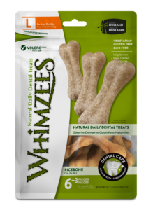 Rice Bone ALL NATURAL DAILY DENTAL TREAT FOR DOGS - WHIMZEES AU NZ
