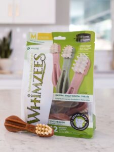 Toothbrush ALL NATURAL DAILY DENTAL TREAT FOR DOGS - WHIMZEES AU NZ